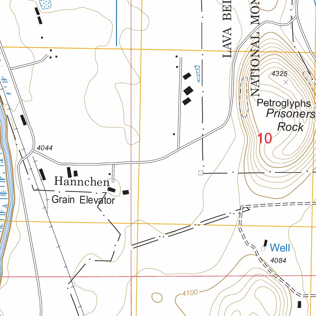 The Panhandle, CA FSTopo Legacy Map by US Forest Service - Topo ...