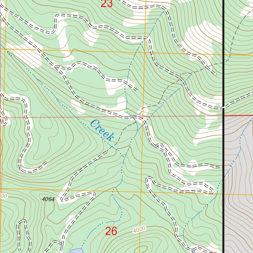 Thompson Lakes, MT FSTopo Legacy Map by US Forest Service - Topo ...