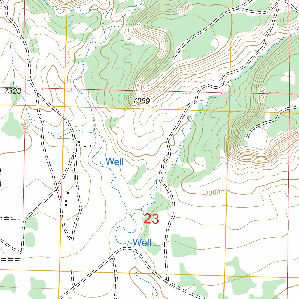 Thoreau, NM FSTopo Legacy Map by US Forest Service - Topo | Avenza Maps