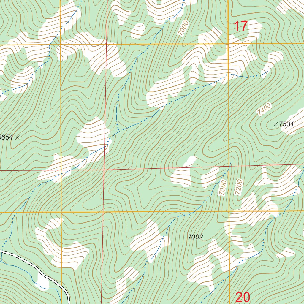 Thistle, UT FSTopo Legacy Map by US Forest Service - Topo | Avenza Maps