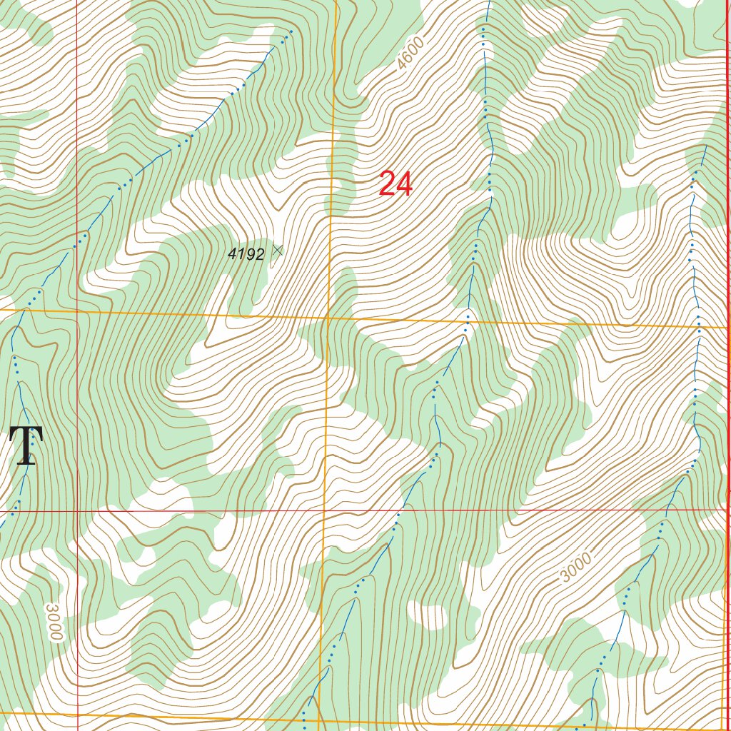 Tieton Basin, WA FSTopo Legacy Map by US Forest Service - Topo | Avenza ...