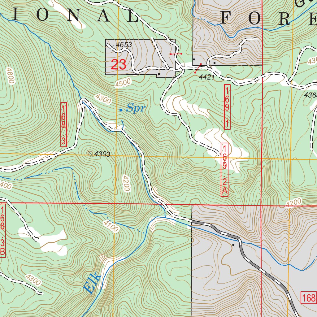 Tilford, SD FSTopo Legacy Map by US Forest Service - Topo | Avenza Maps