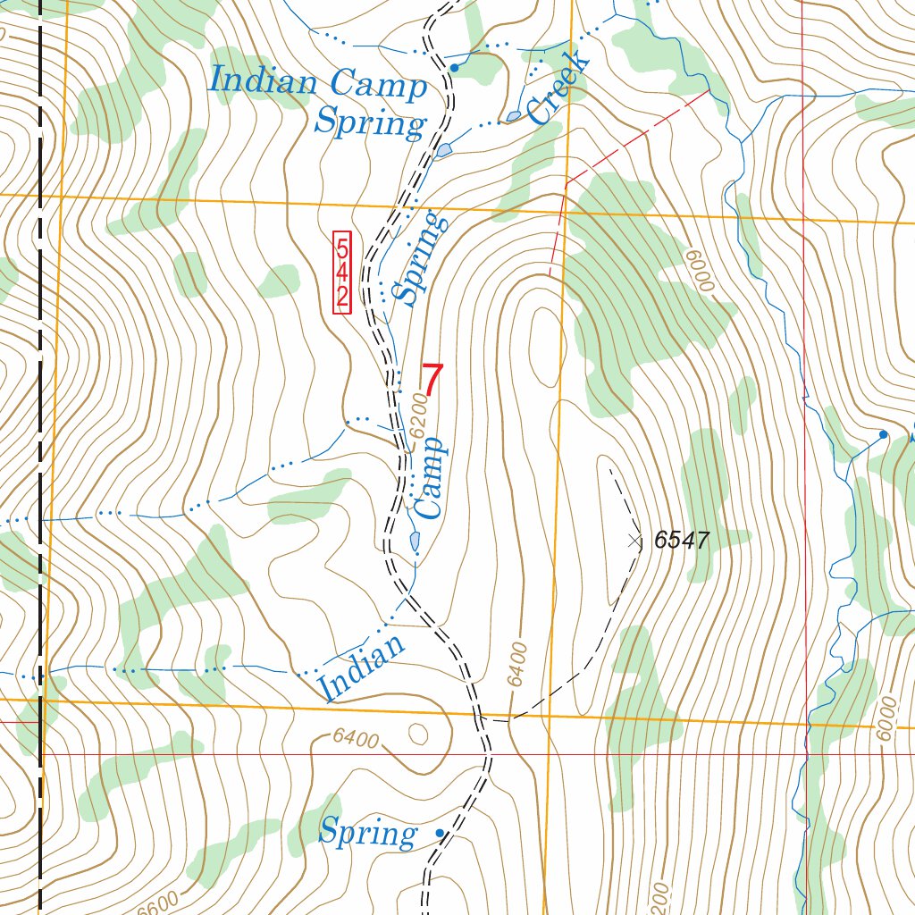 Timber Butte, ID FSTopo Legacy Map by US Forest Service - Topo | Avenza ...