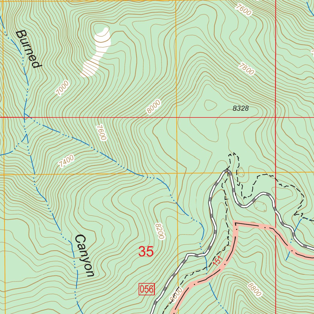 Timpanogos Cave, UT FSTopo Legacy Map by US Forest Service - Topo ...