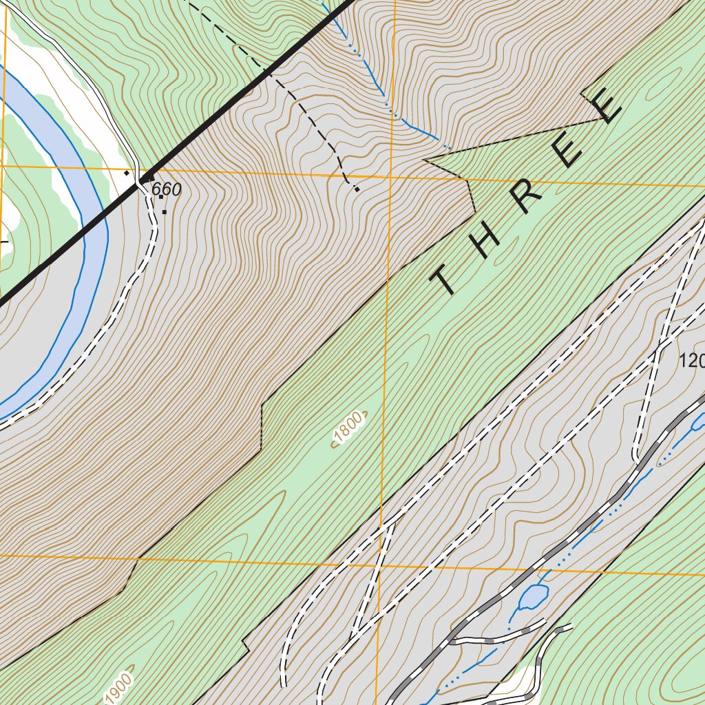Toms Brook, VA FSTopo Legacy Map by US Forest Service - Topo | Avenza Maps