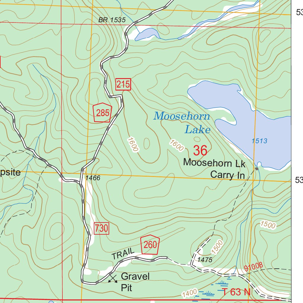 Tom Lake, MN FSTopo Legacy Map by US Forest Service - Topo | Avenza Maps