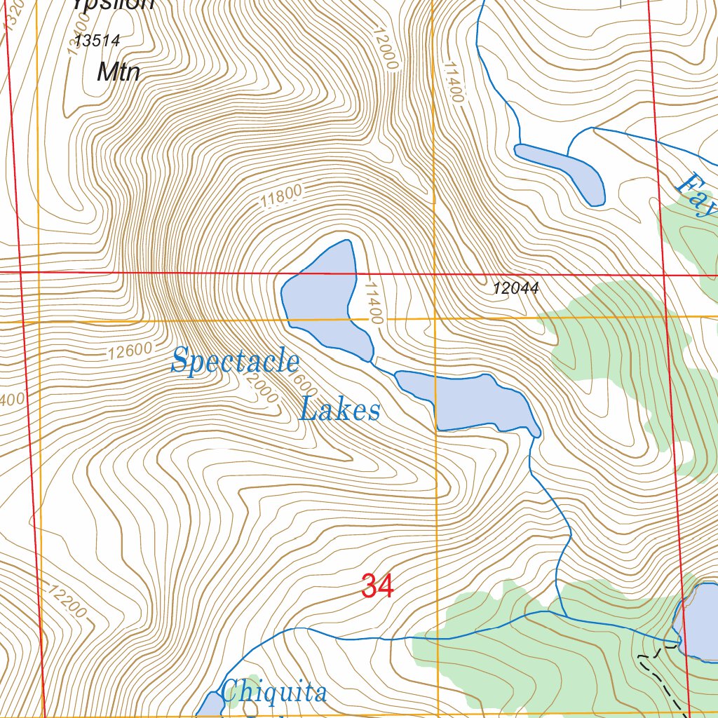 Trail Ridge, CO FSTopo Legacy Map by US Forest Service - Topo | Avenza Maps