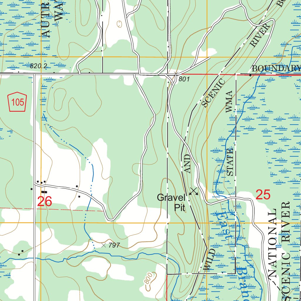 Trenary, MI FSTopo Legacy Map by US Forest Service - Topo | Avenza Maps