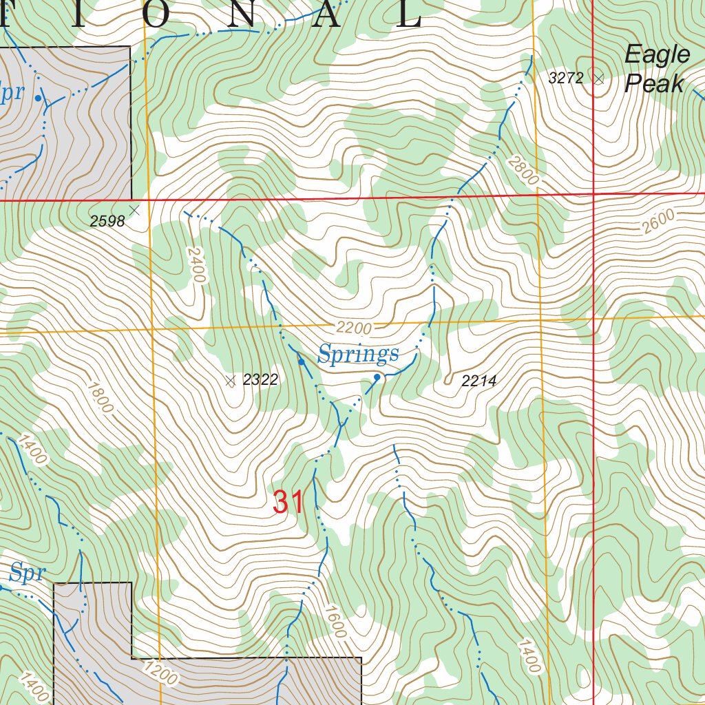 Trimmer, CA FSTopo Legacy Map by US Forest Service - Topo | Avenza Maps