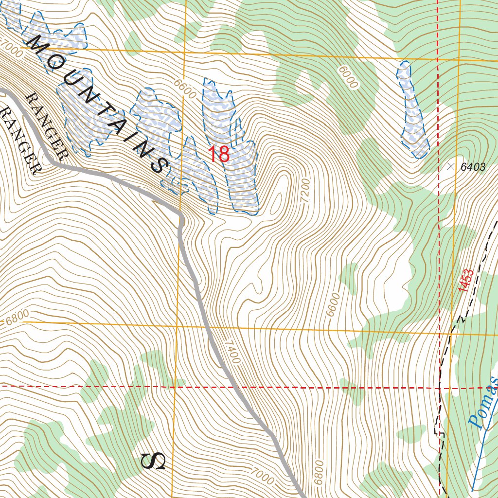 Trinity, WA FSTopo Legacy Map by US Forest Service - Topo | Avenza Maps
