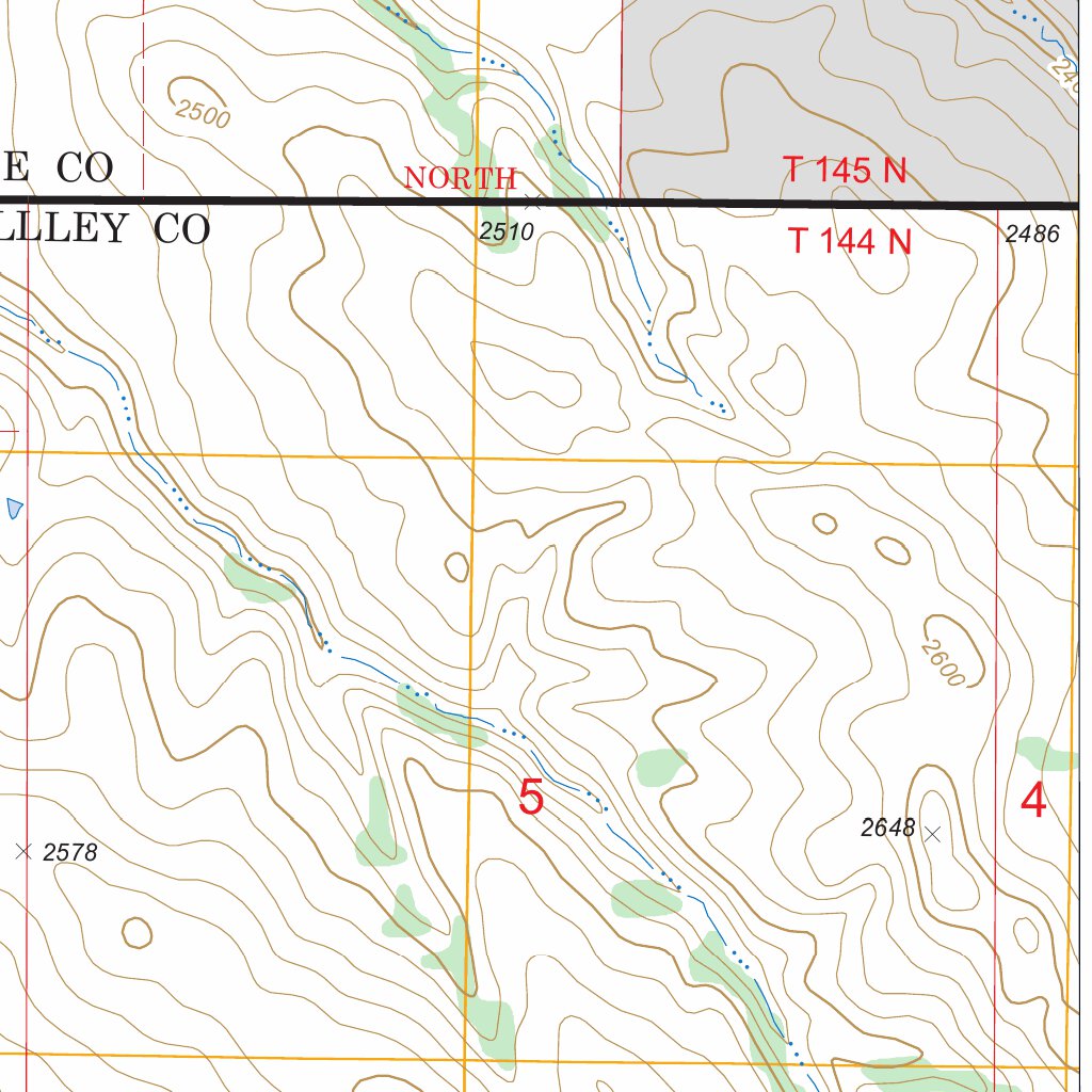 Trotters, ND FSTopo Legacy Map by US Forest Service - Topo | Avenza Maps