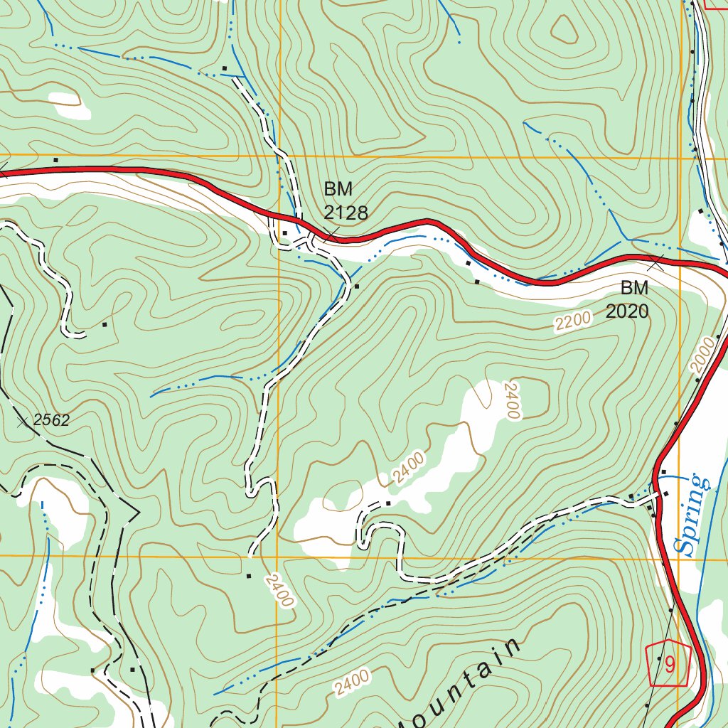 Trout, WV FSTopo Legacy Map by US Forest Service - Topo | Avenza Maps