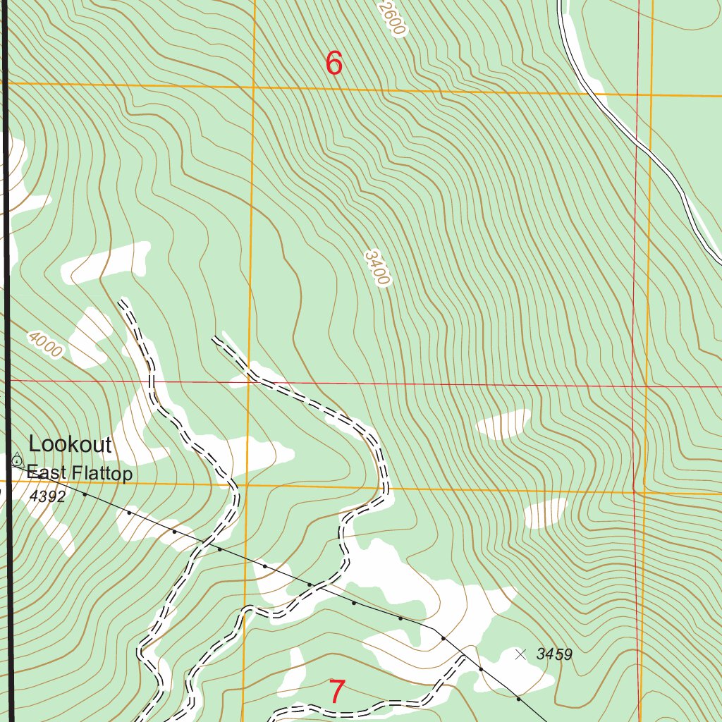 Trout Lake, WA FSTopo Legacy Map by US Forest Service - Topo | Avenza Maps