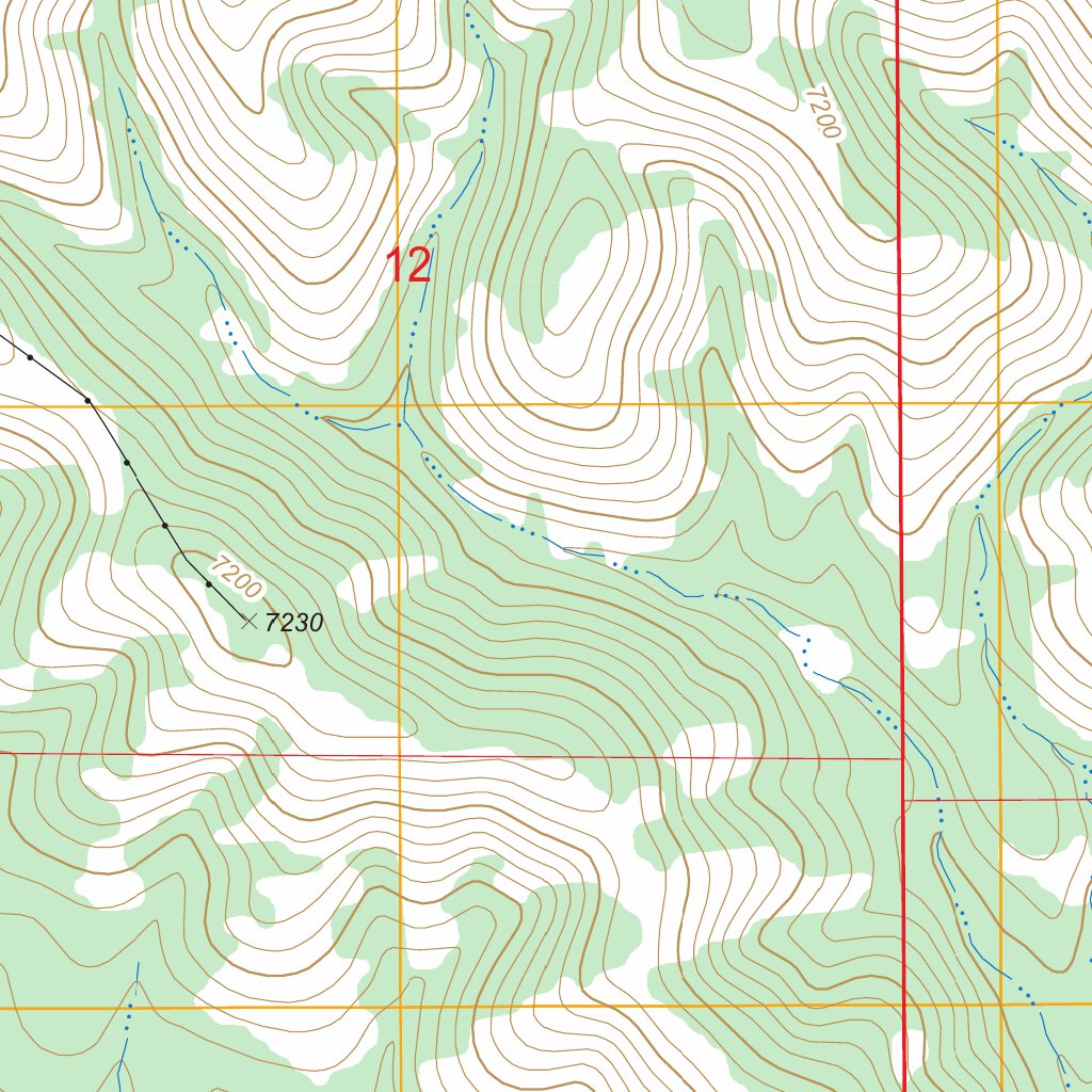 Turkey Peak, NM FSTopo Legacy Map by US Forest Service - Topo | Avenza Maps