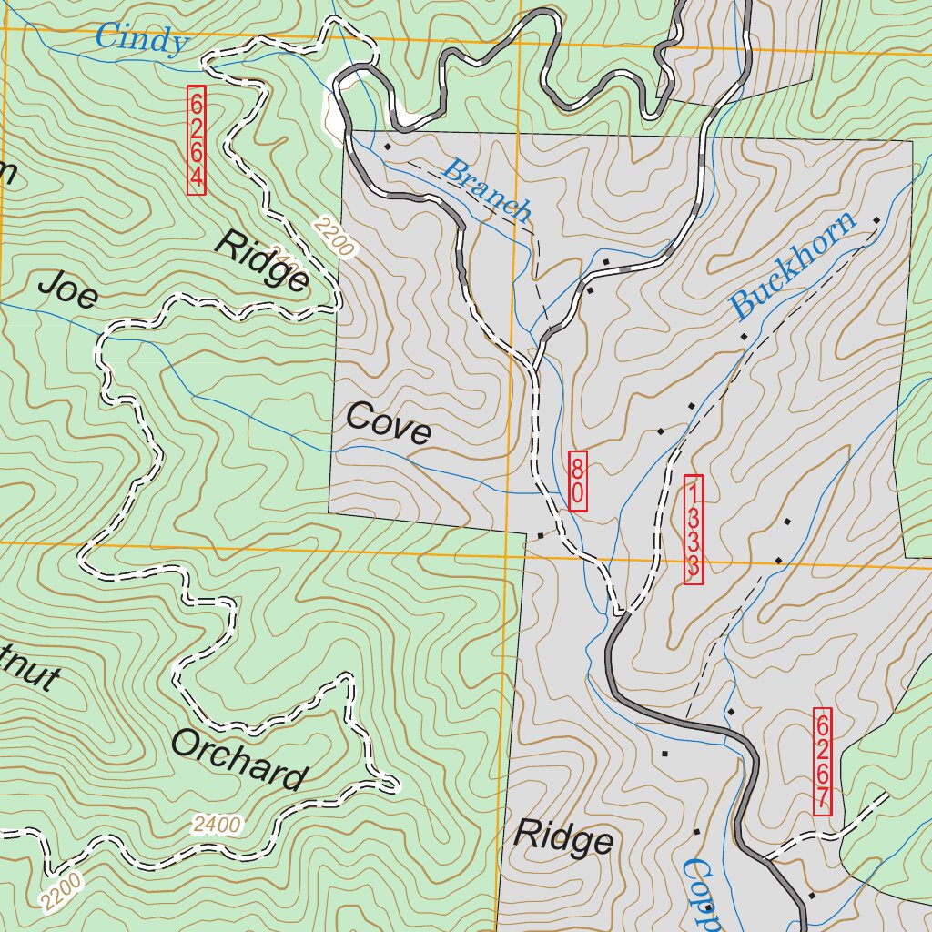 Unaka, NC - TN FSTopo Legacy Map by US Forest Service - Topo | Avenza Maps