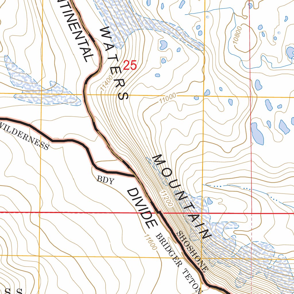 Union Peak, WY FSTopo Legacy Map by US Forest Service - Topo | Avenza Maps