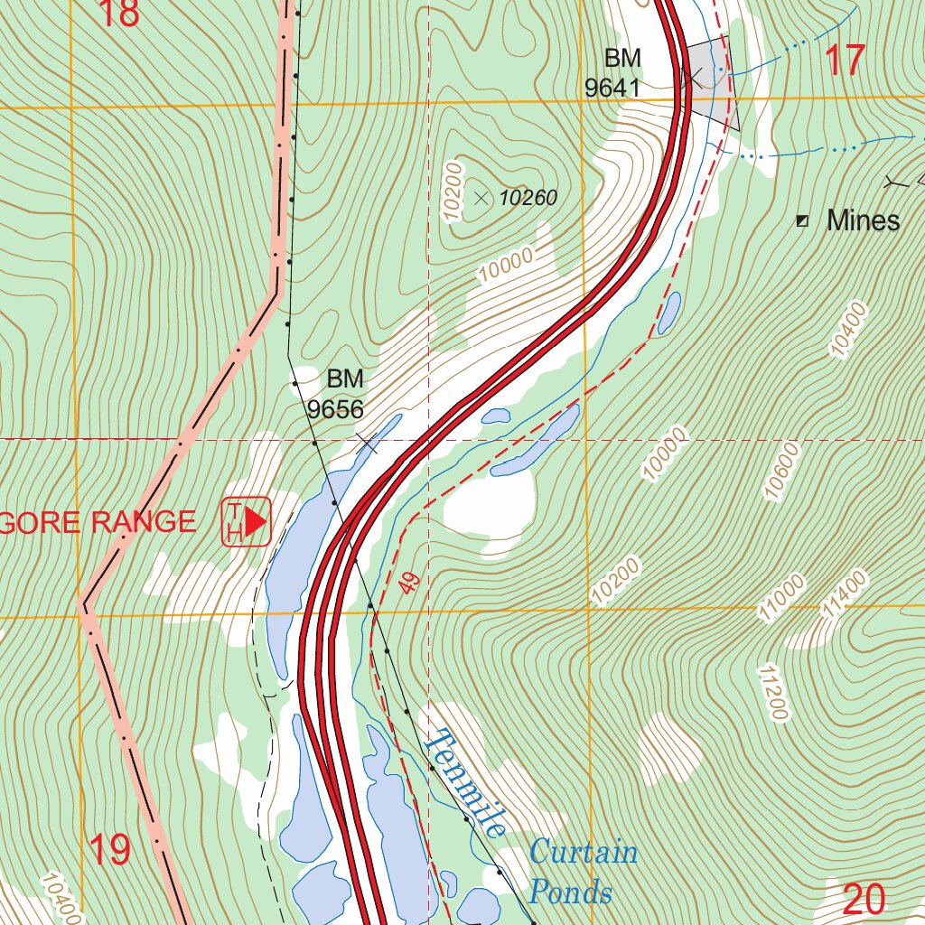 Vail Pass, CO FSTopo Legacy Map by US Forest Service - Topo | Avenza Maps