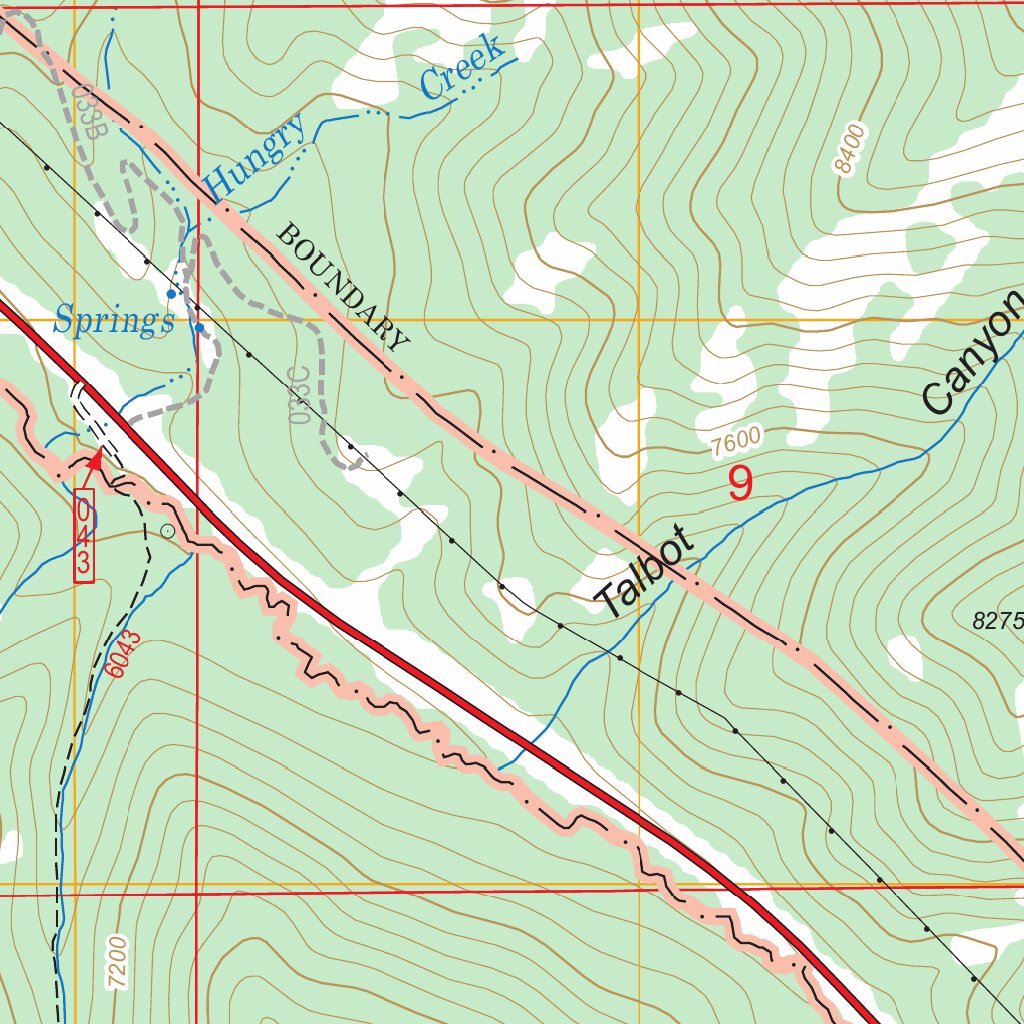 Victor, ID - WY FSTopo Legacy Map by US Forest Service - Topo | Avenza Maps