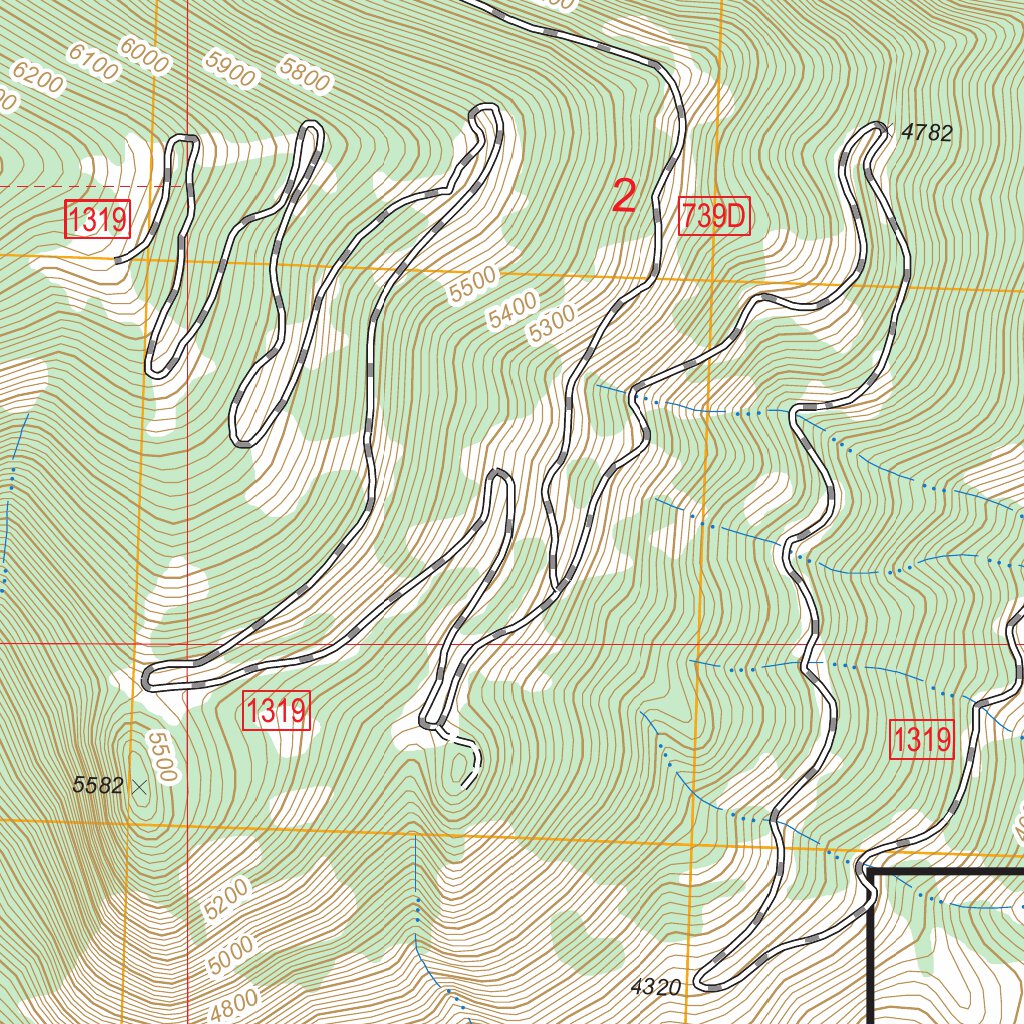 Victor, MT FSTopo Legacy Map by US Forest Service - Topo | Avenza Maps