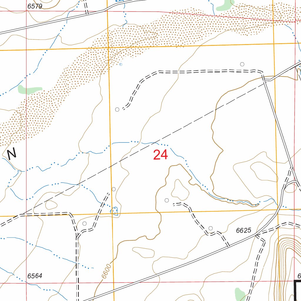Vigas Canyon, NM FSTopo Legacy Map by US Forest Service - Topo | Avenza ...
