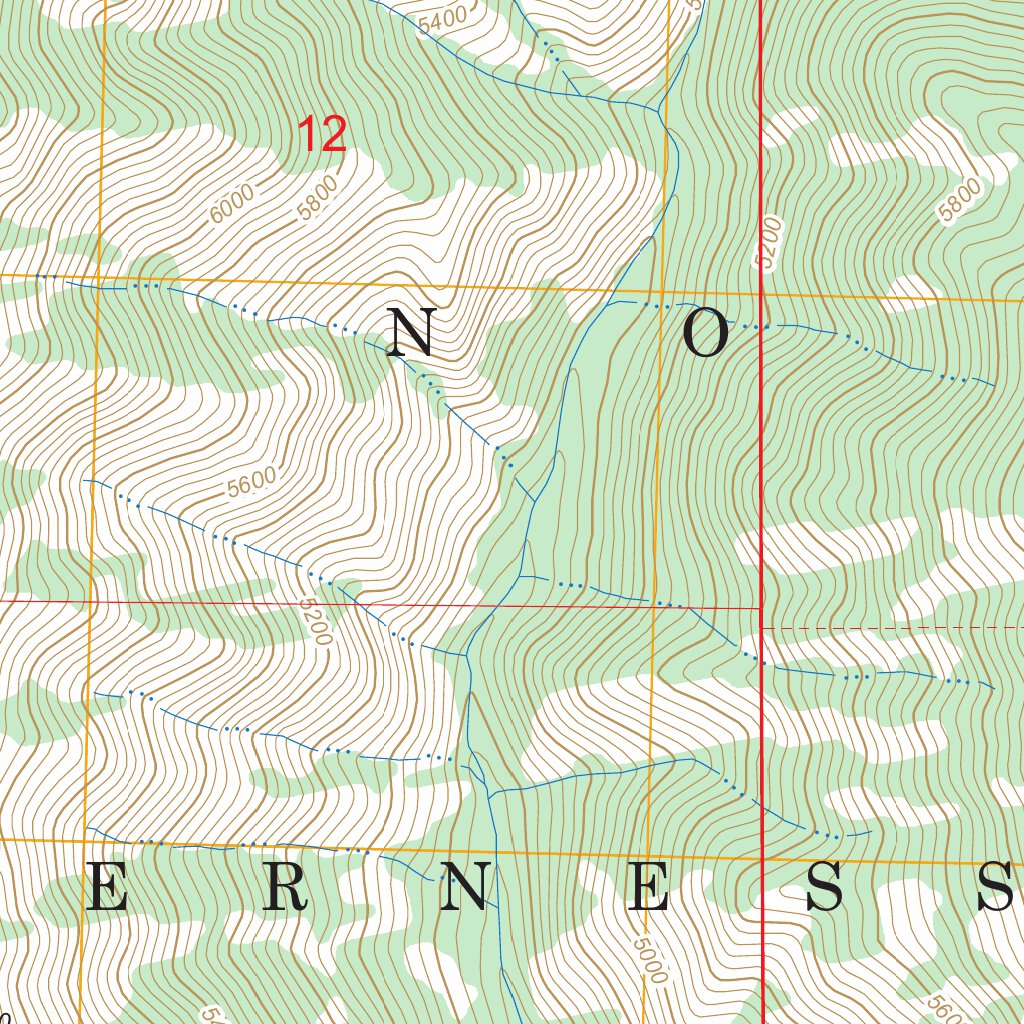 Vinegar Hill, ID FSTopo Legacy Map by US Forest Service - Topo | Avenza ...