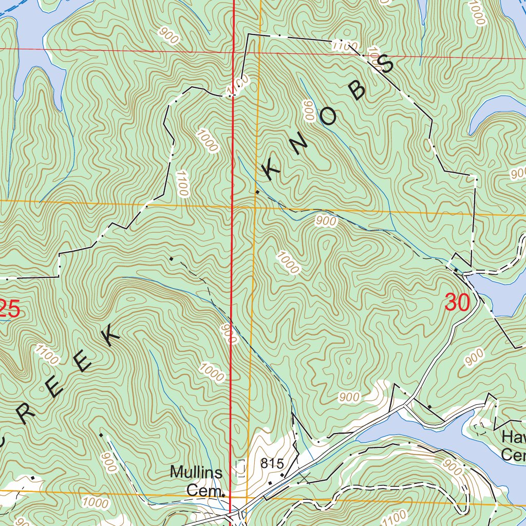 Vonore, TN FSTopo Legacy Map by US Forest Service - Topo | Avenza Maps