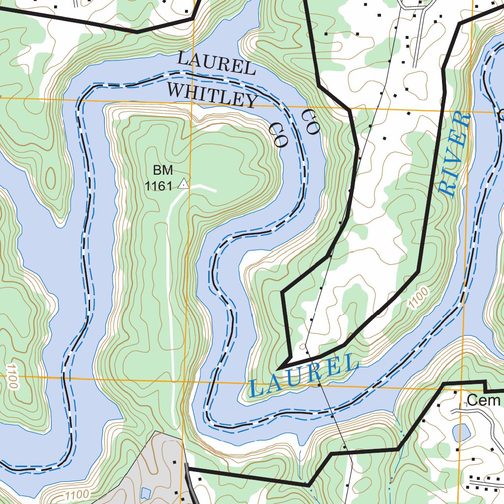 Vox, KY FSTopo Legacy Map by US Forest Service - Topo | Avenza Maps