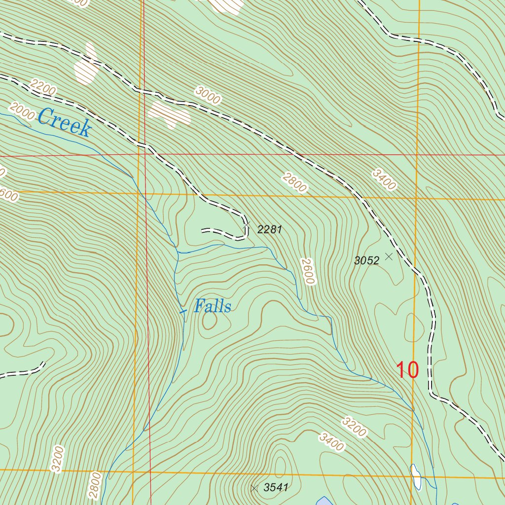 Wallace Lake, WA FSTopo Legacy Map by US Forest Service - Topo | Avenza ...