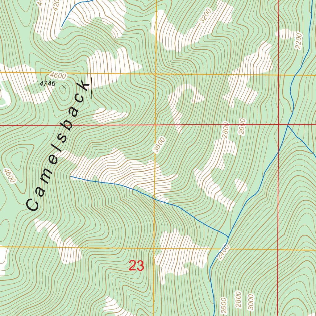 Wanderers Peak, OR FSTopo Legacy Map by US Forest Service - Topo ...