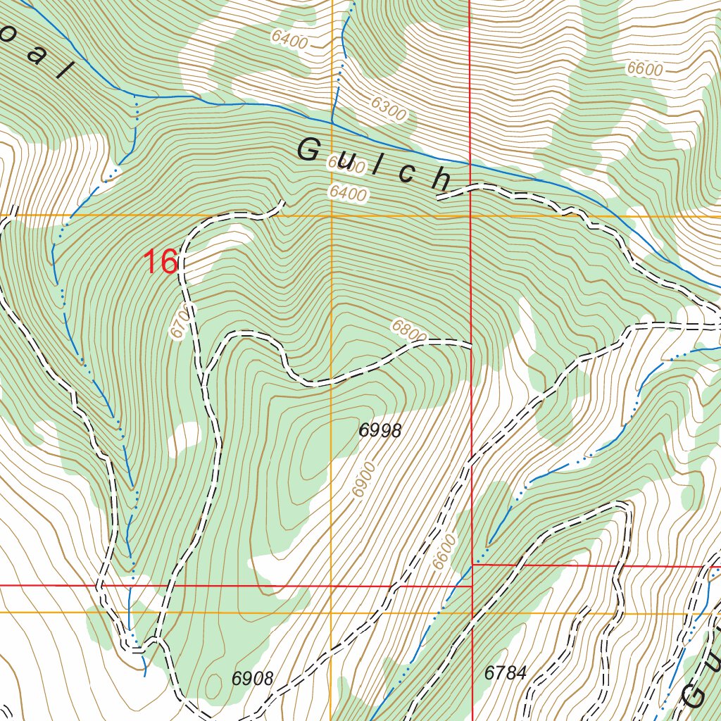 Wallrock, MT FSTopo Legacy Map by US Forest Service - Topo | Avenza Maps