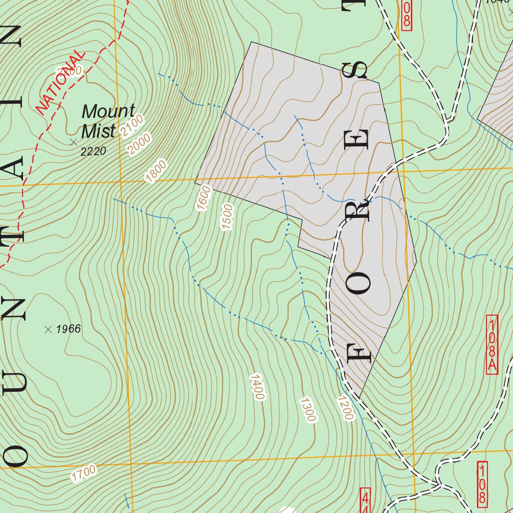 Warren, NH FSTopo Legacy Map by US Forest Service - Topo | Avenza Maps