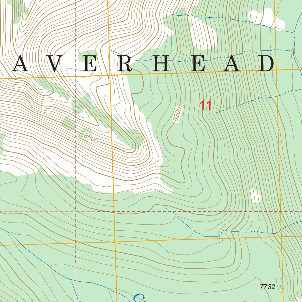 Warren Peak, MT FSTopo Legacy Map by US Forest Service - Topo | Avenza Maps