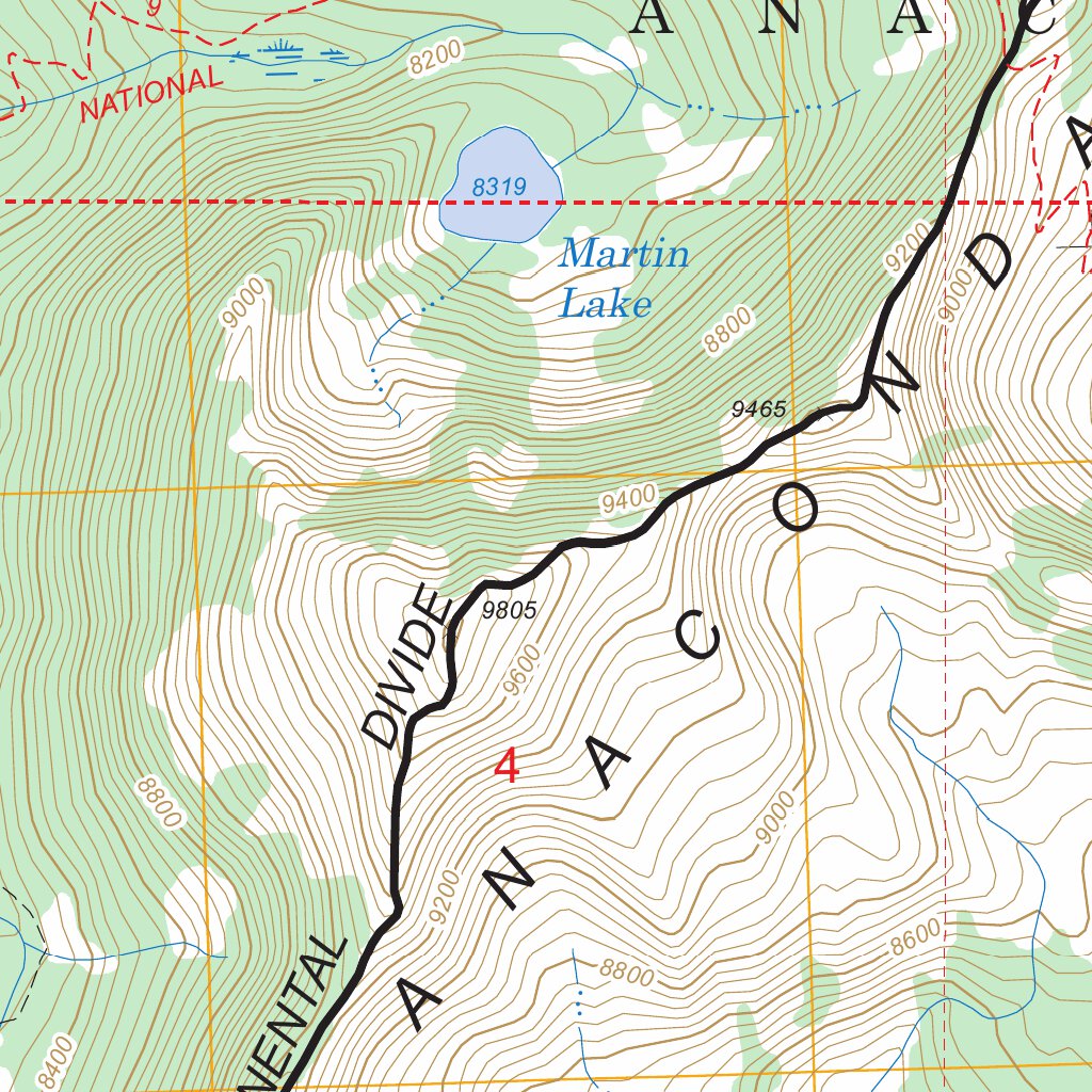 Warren Peak, MT FSTopo Legacy Map by US Forest Service - Topo | Avenza Maps