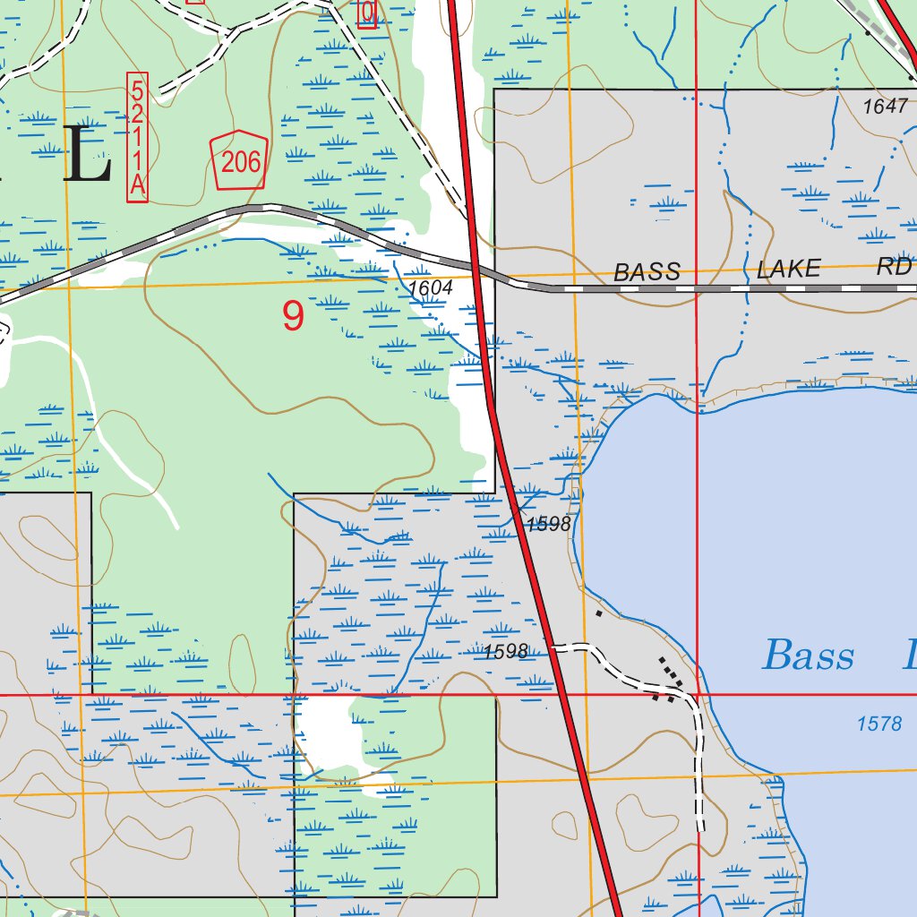 Watersmeet, MI FSTopo Legacy Map by US Forest Service - Topo | Avenza Maps