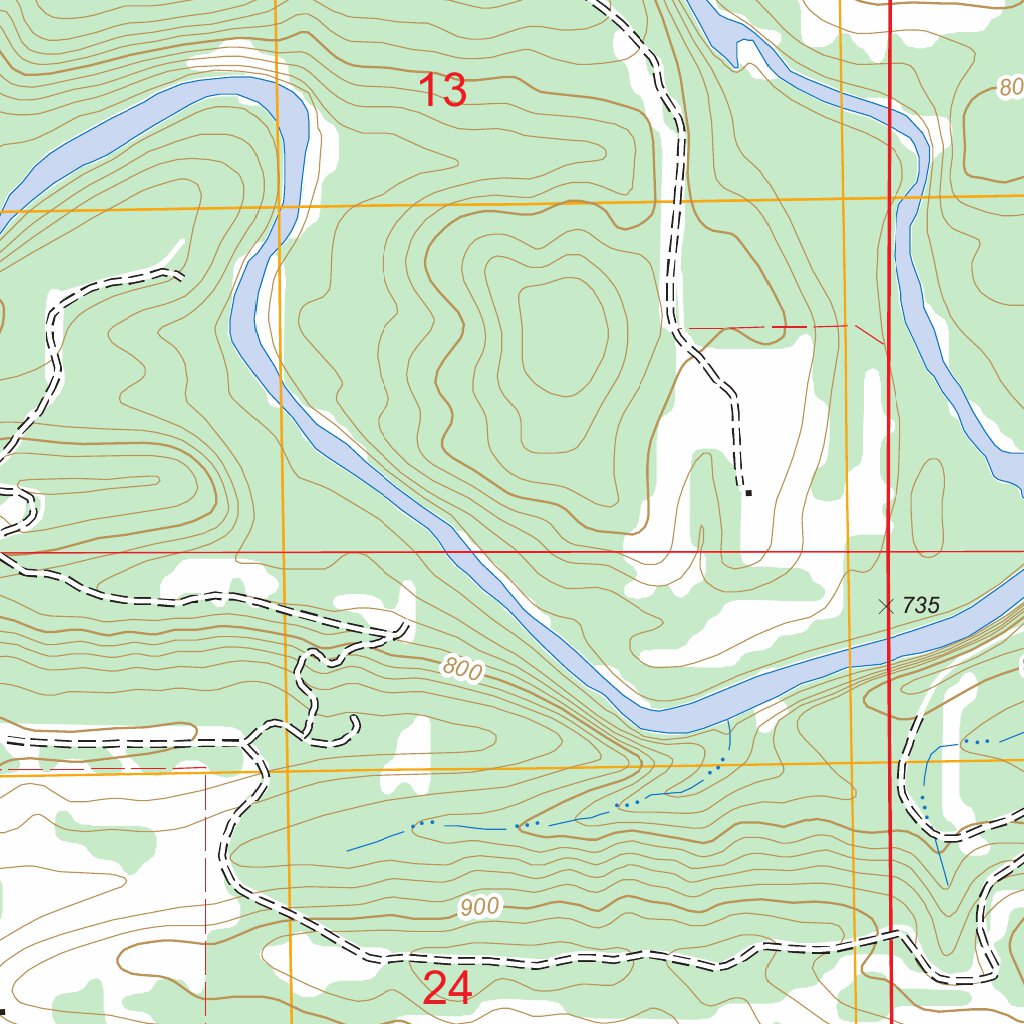 Watson, OK FSTopo Legacy Map by US Forest Service - Topo | Avenza Maps