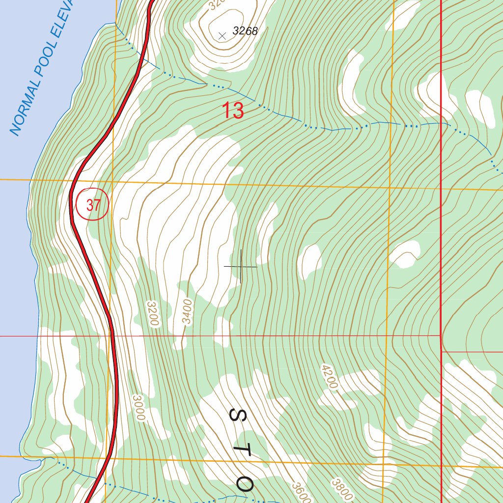 Webb Mountain, MT FSTopo Legacy Map by US Forest Service - Topo ...