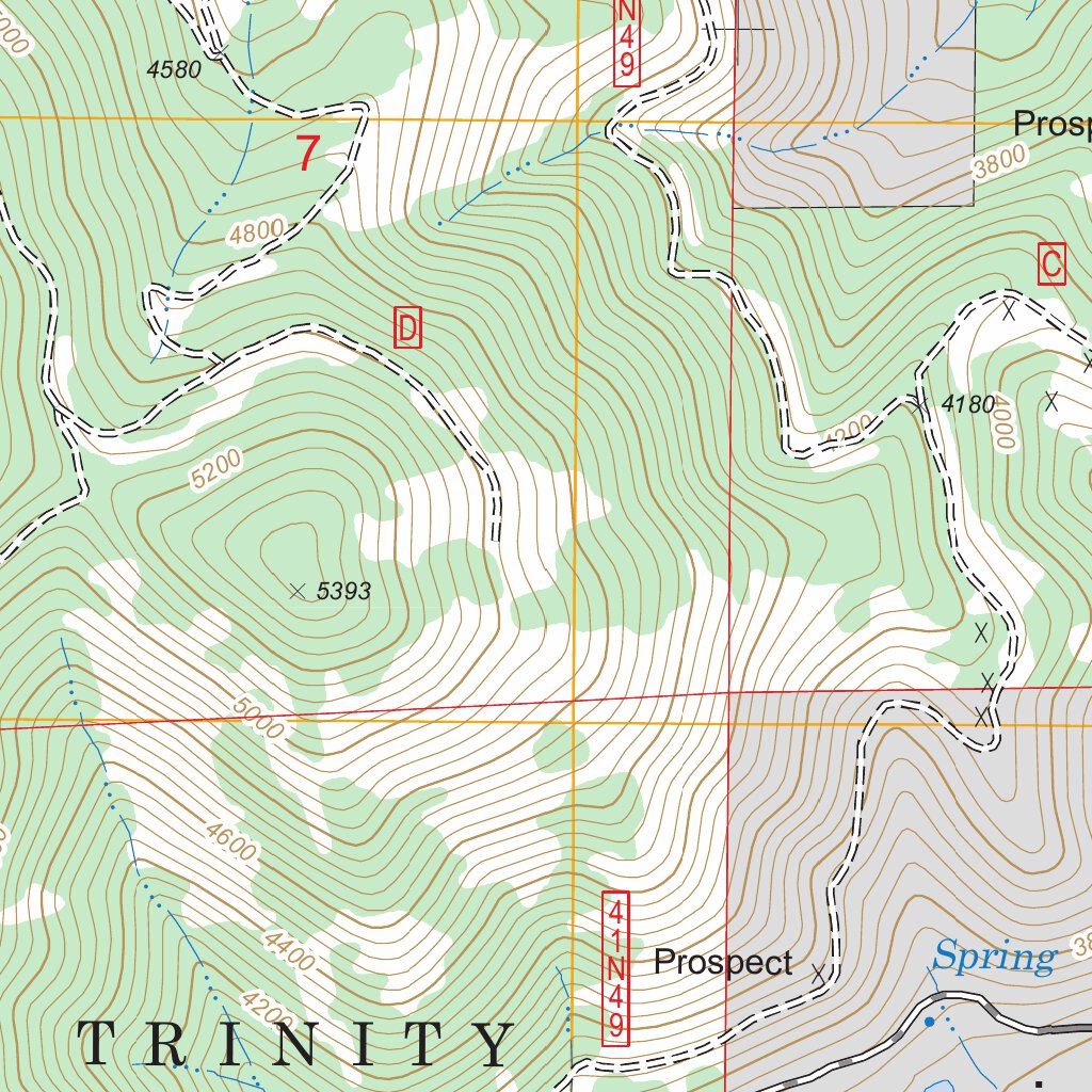 Weed, CA FSTopo Legacy Map by US Forest Service - Topo | Avenza Maps