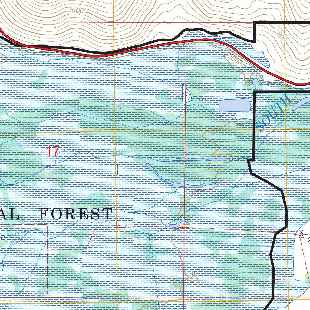 Weldon, CA FSTopo Legacy Map by US Forest Service - Topo | Avenza Maps