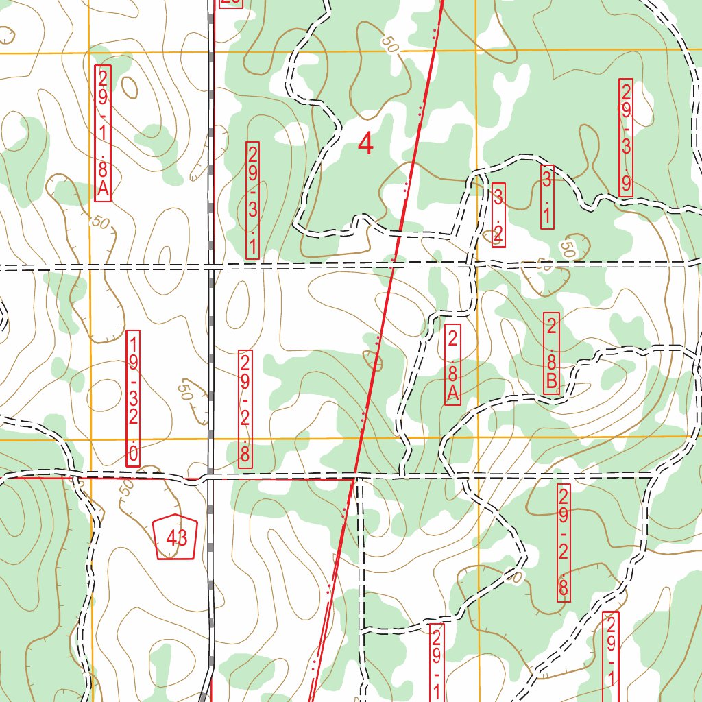 Welaka, FL FSTopo Legacy Map by US Forest Service - Topo | Avenza Maps