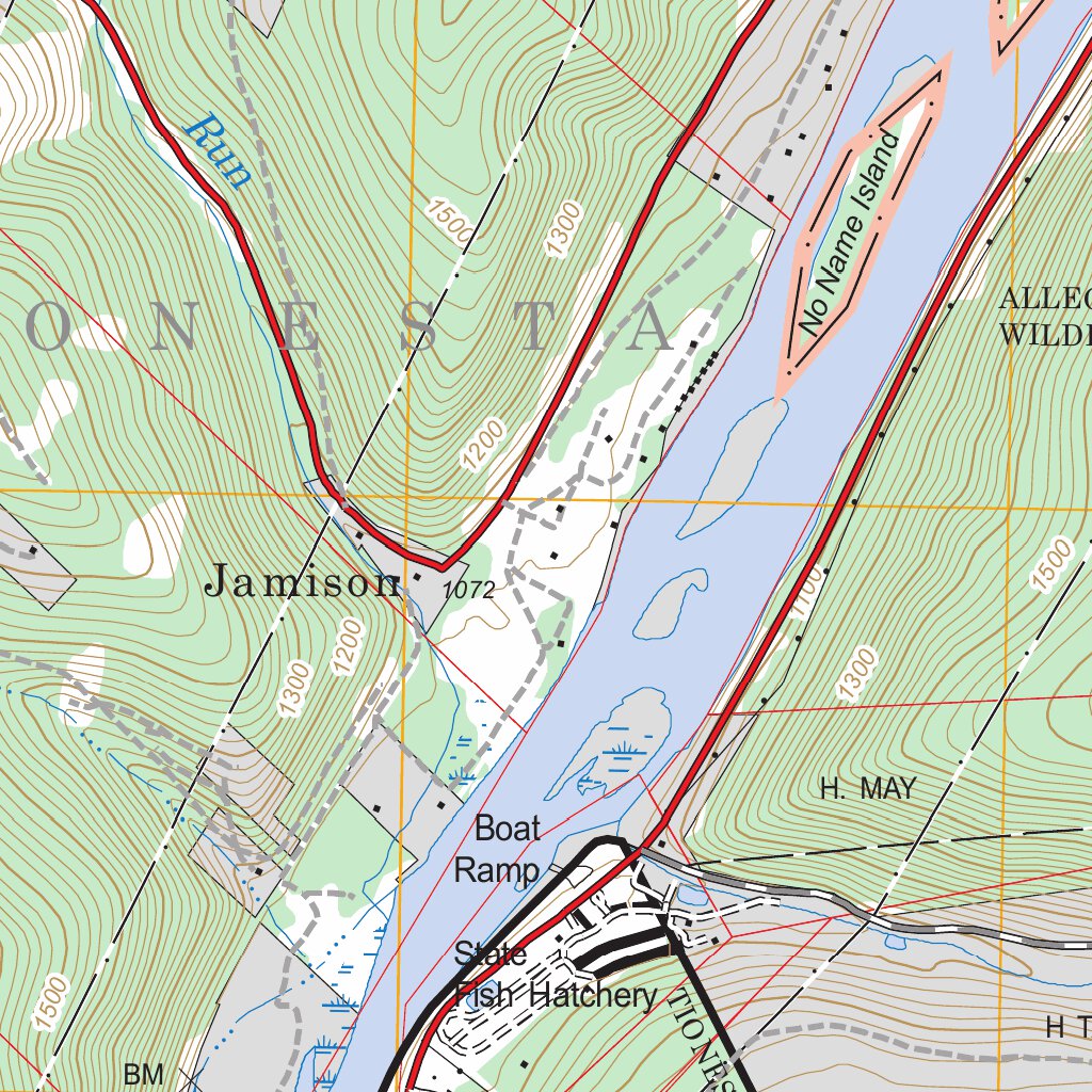 West Hickory, PA FSTopo Legacy Map by US Forest Service - Topo | Avenza ...