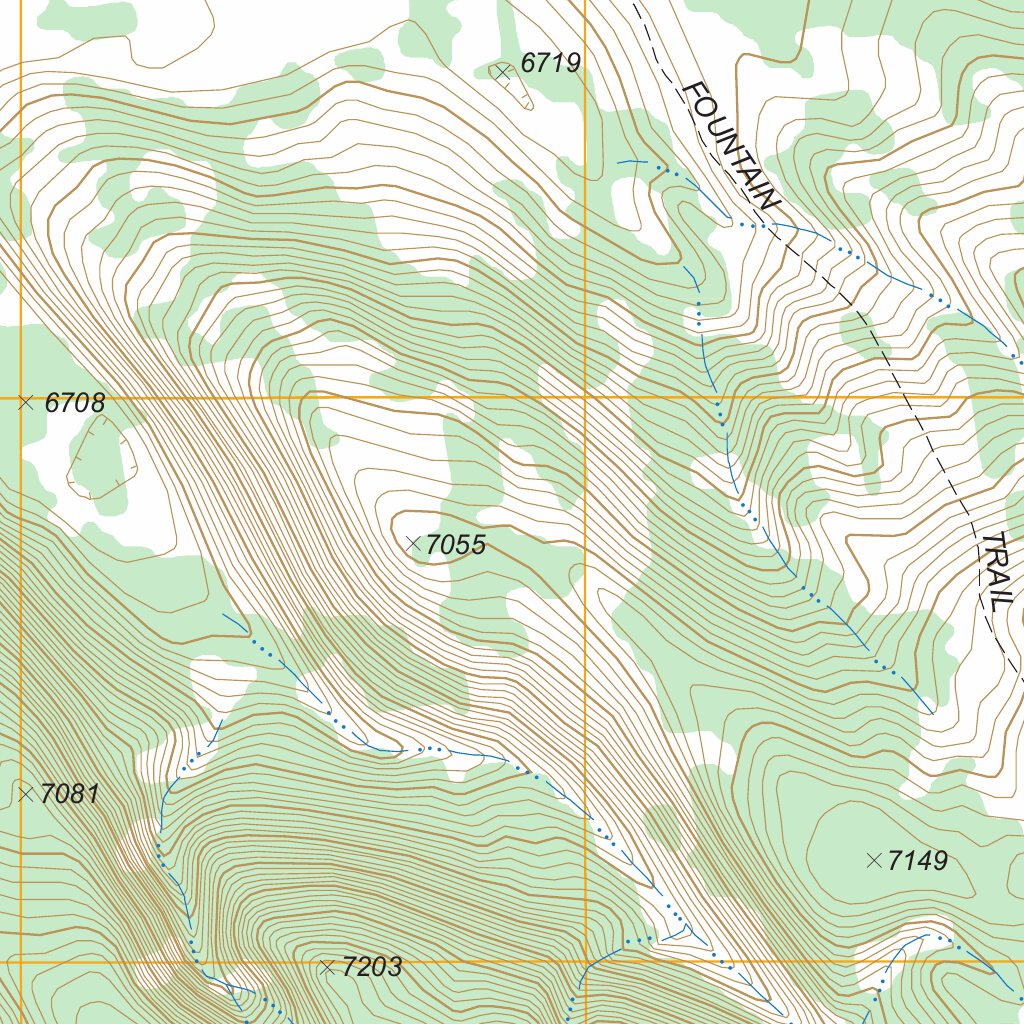 West Yellowstone, WY - MT FSTopo Legacy Map by US Forest Service - Topo ...