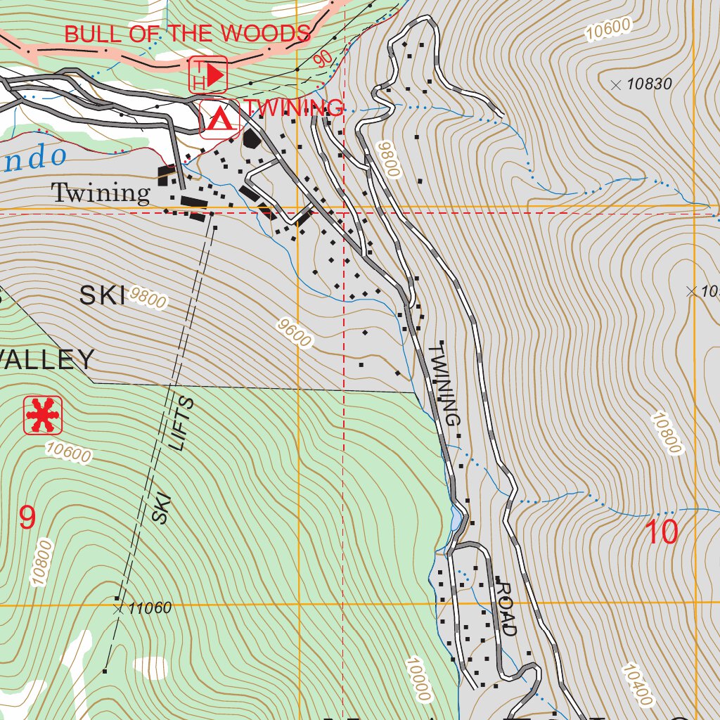 Wheeler Peak, NM FSTopo Legacy Map by US Forest Service - Topo | Avenza ...