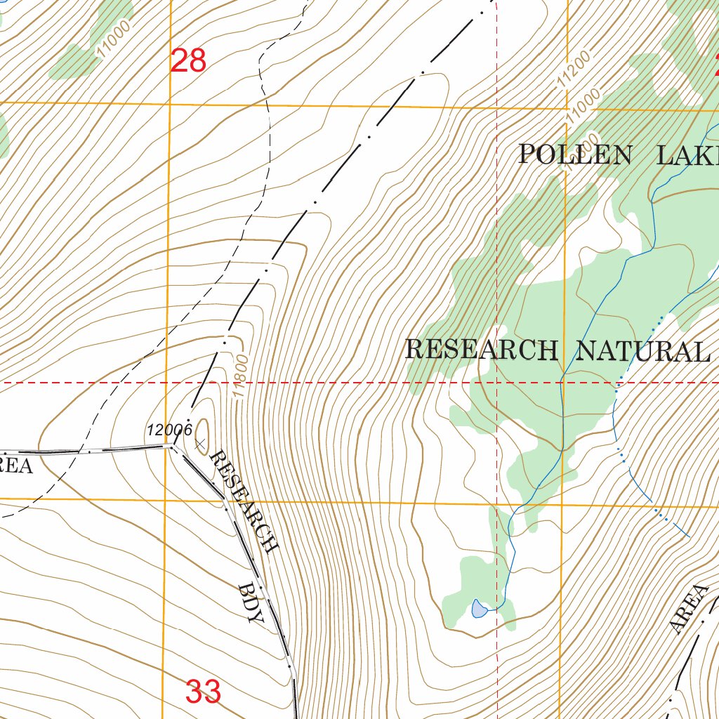 Whiterocks Lake, UT FSTopo Legacy Map by US Forest Service - Topo ...
