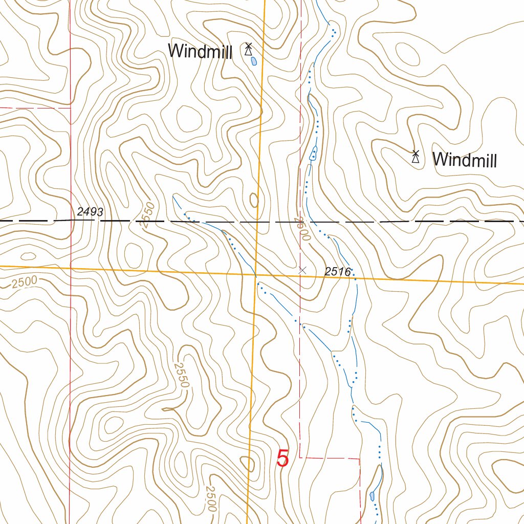 White Butte, SD - ND FSTopo Legacy Map by US Forest Service - Topo ...