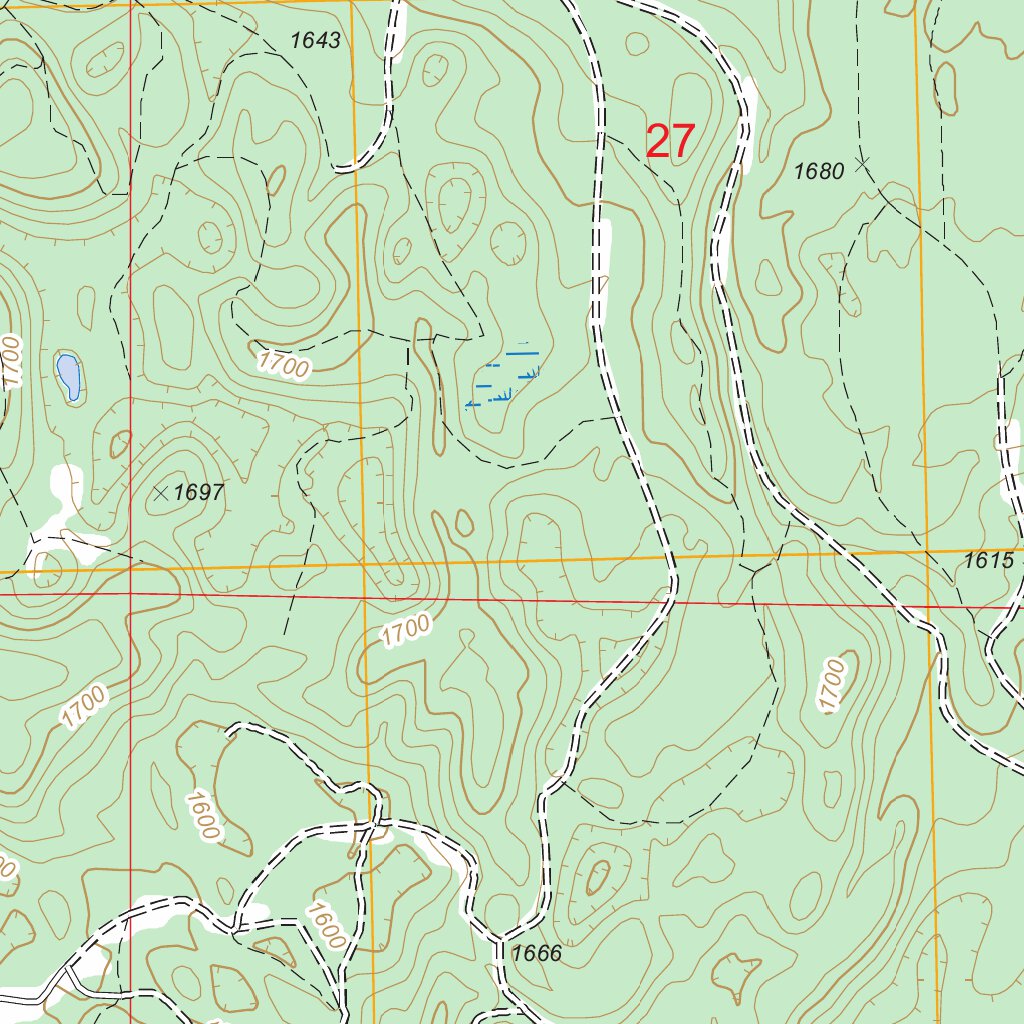 White Lake, WI FSTopo Legacy Map by US Forest Service - Topo | Avenza Maps