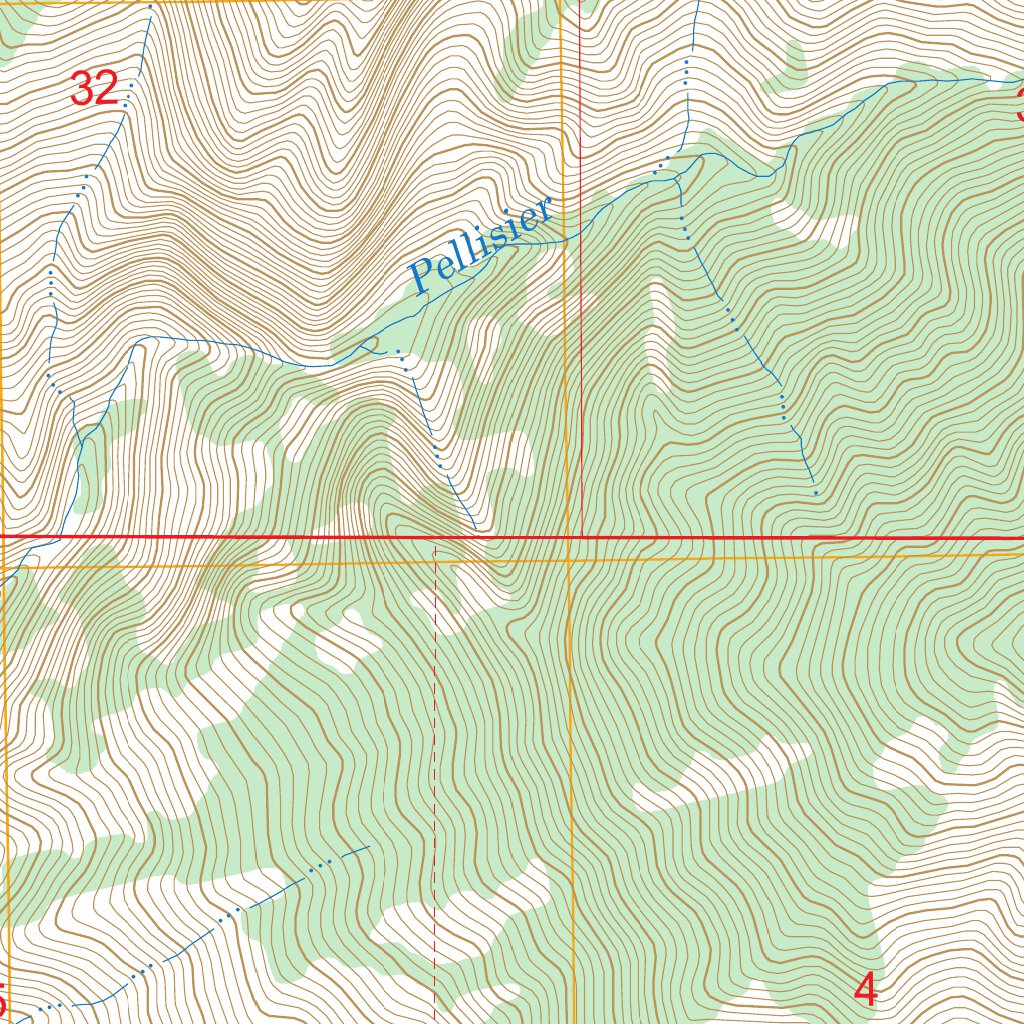 White Mountain Peak, CA FSTopo Legacy Map by US Forest Service - Topo ...