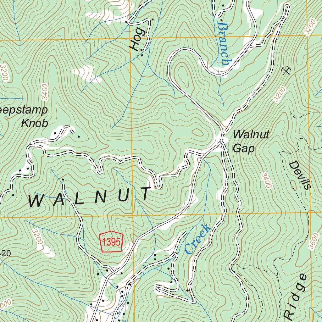 White Rock, NC FSTopo Legacy Map by US Forest Service - Topo | Avenza Maps