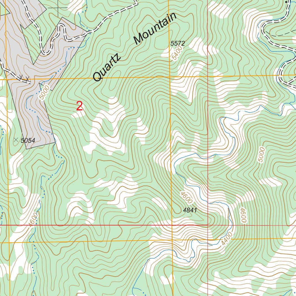 Wilhoit, AZ FSTopo Legacy Map by US Forest Service - Topo | Avenza Maps