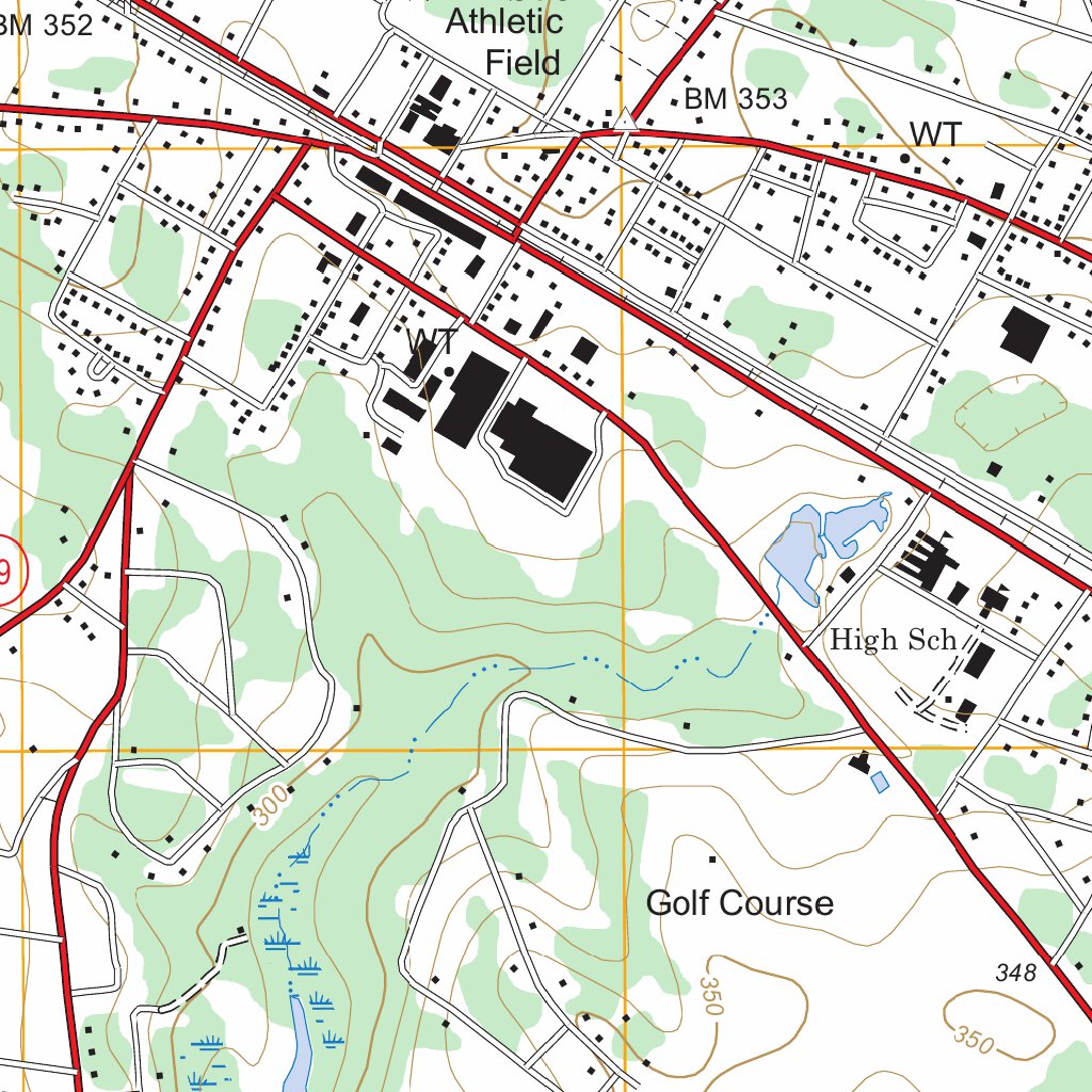 Williston, SC FSTopo Legacy Map by US Forest Service - Topo | Avenza Maps