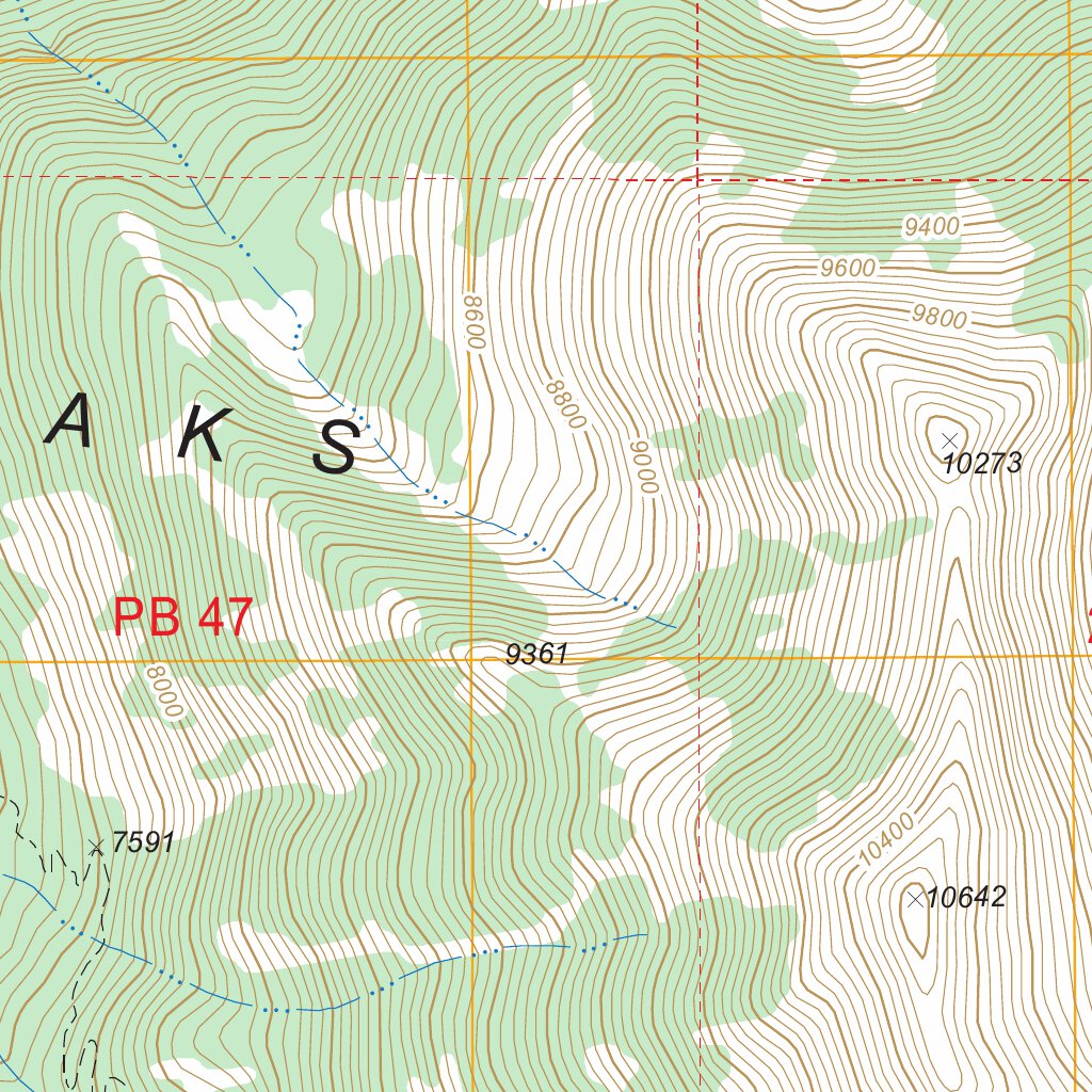 Willow Swamp, MT FSTopo Legacy Map by US Forest Service - Topo | Avenza ...